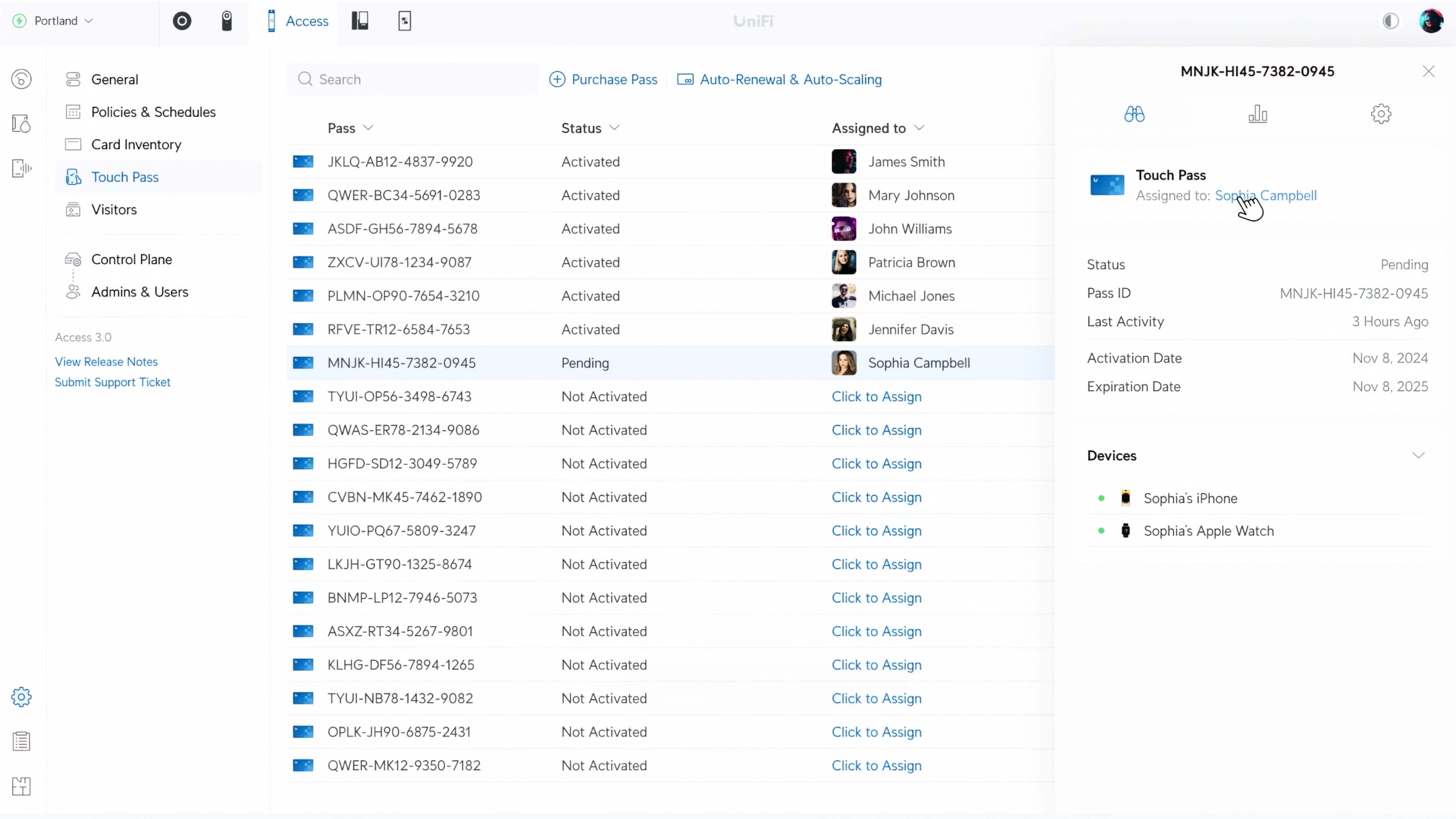 UniFi Touch Pass - Ubiquiti